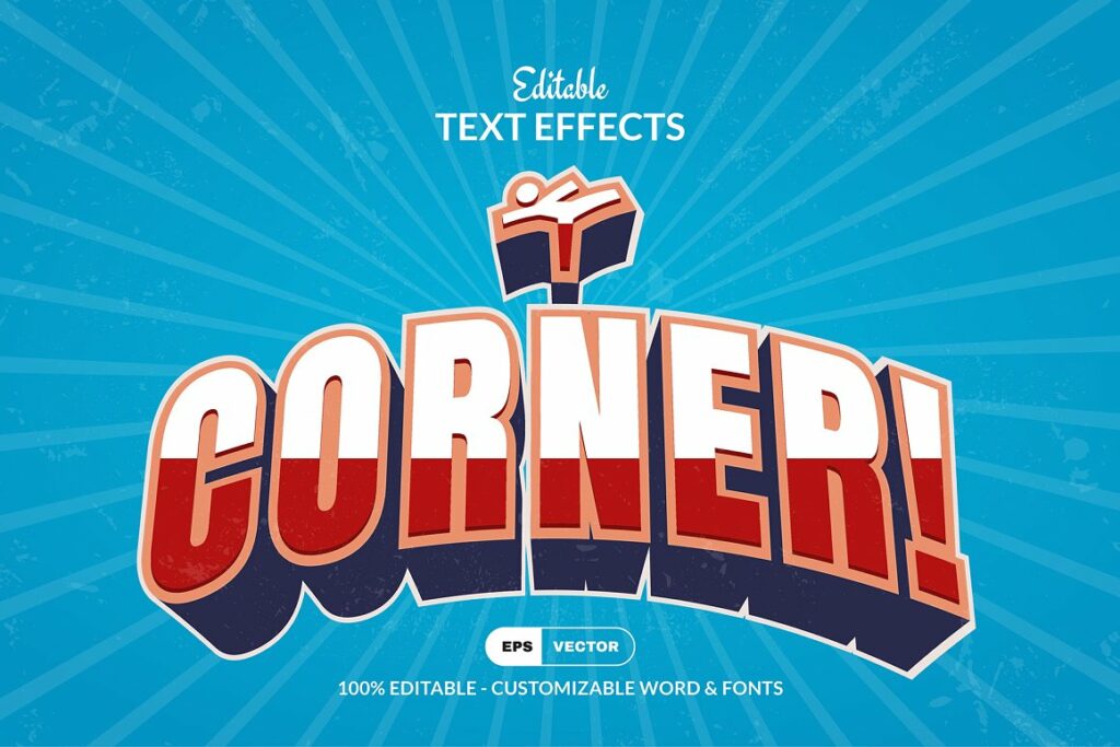 Vector Mixed Art Text Effect - MasterBundles