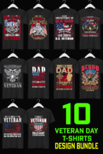 Veteran's Day T-Shirts Design Bundle - MasterBundles