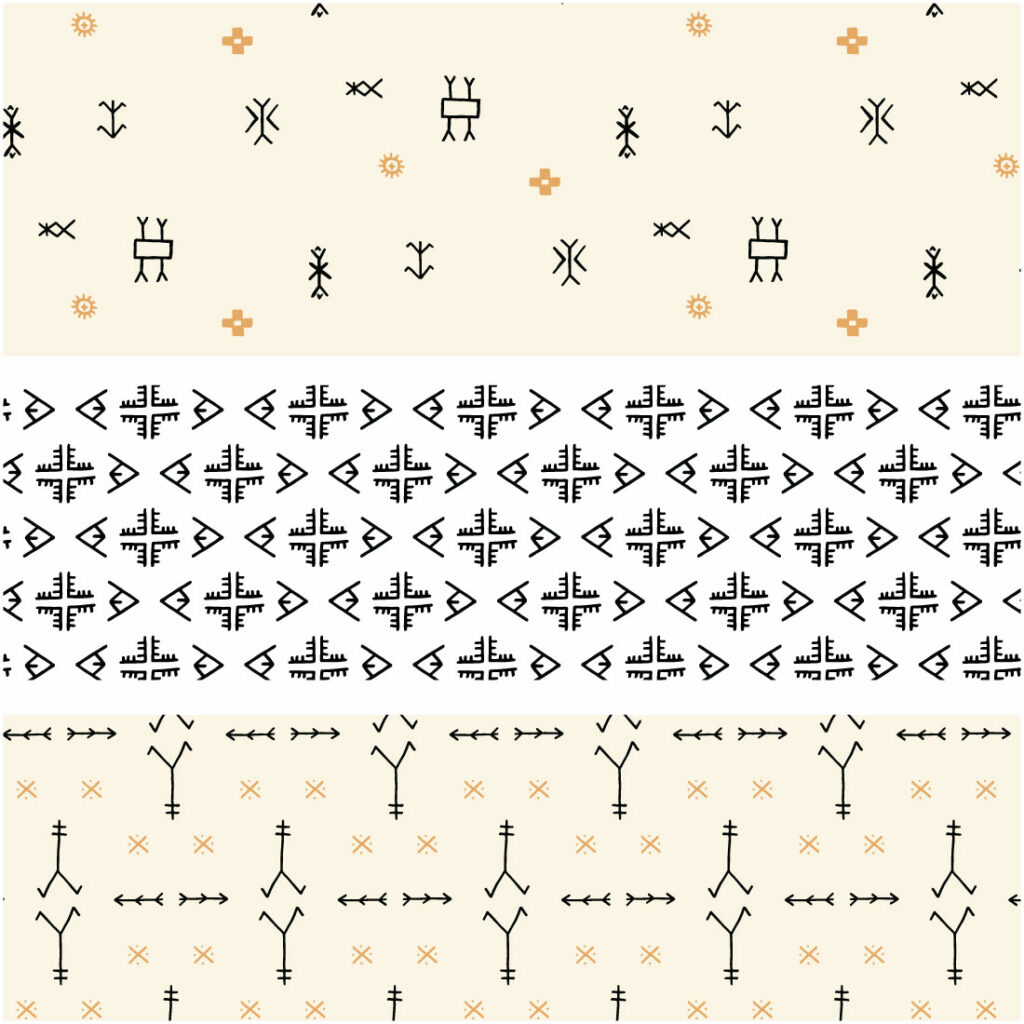 Moroccan Berber Seamless Patterns - MasterBundles