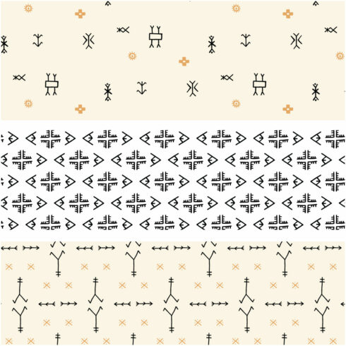 Moroccan Berber Seamless Patterns - MasterBundles