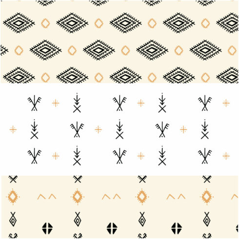 Moroccan Berber Seamless Patterns - MasterBundles