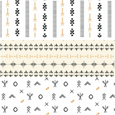 Moroccan Berber Seamless Patterns - MasterBundles