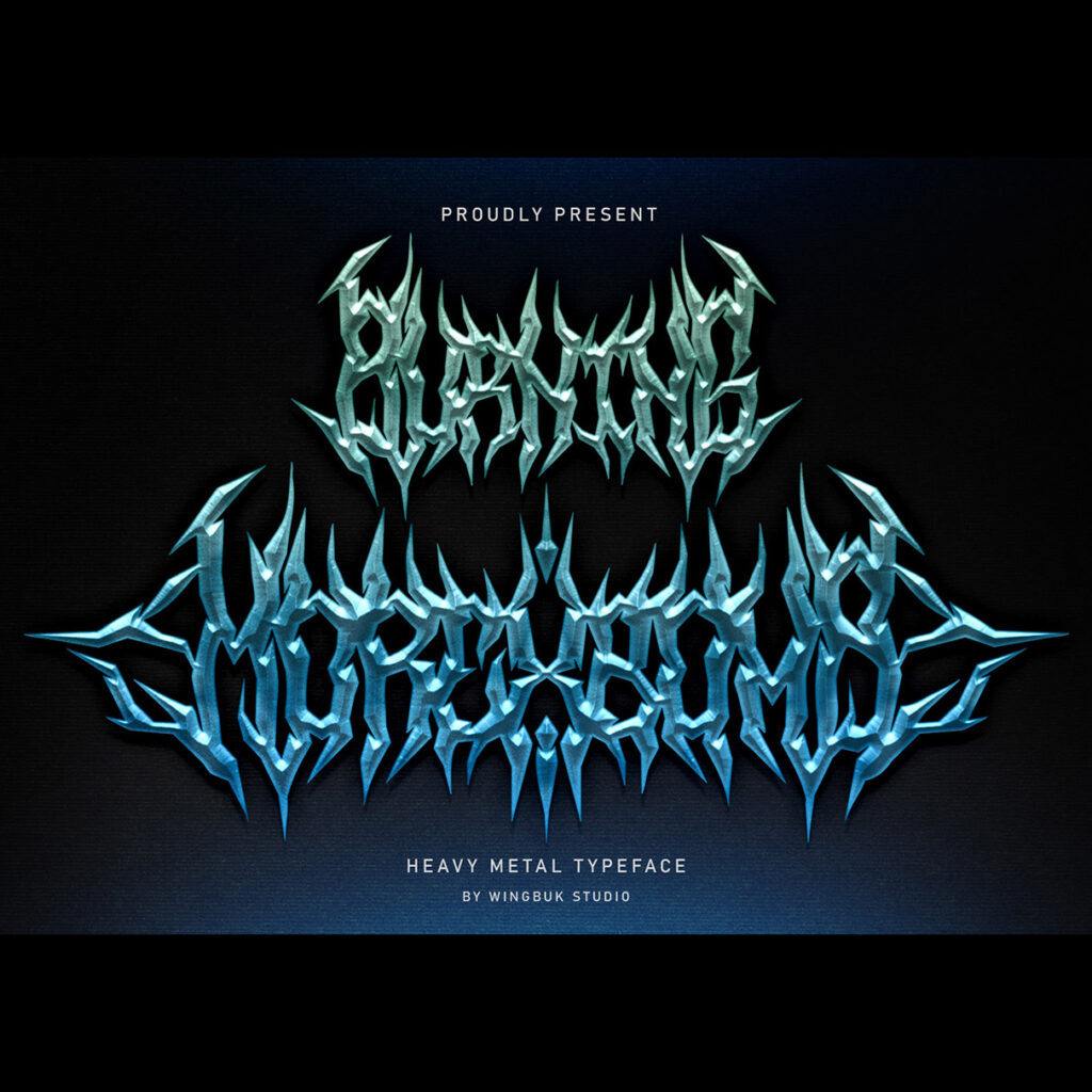 Morexbomb | Heavy Metal Font - MasterBundles