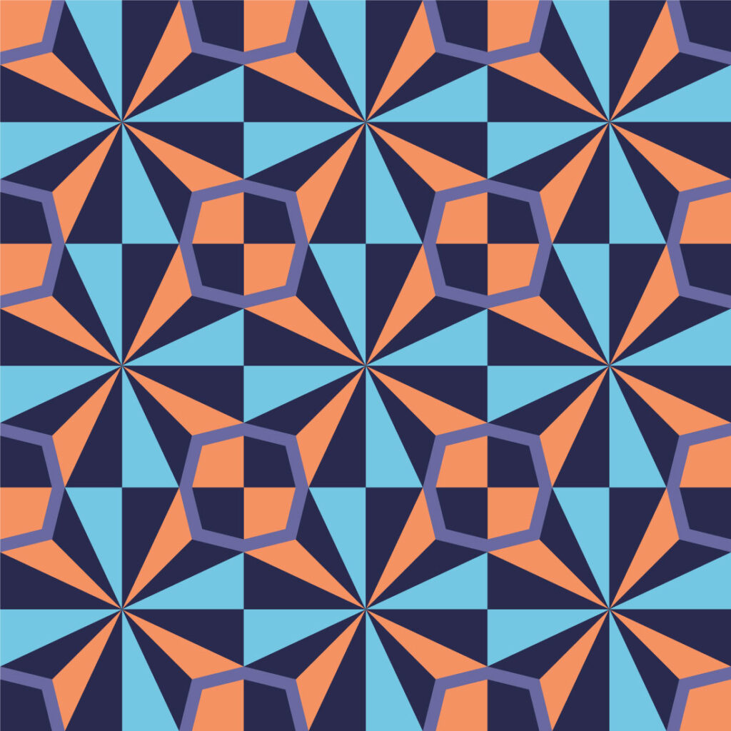 Groove Geometric Seamless Patterns - MasterBundles