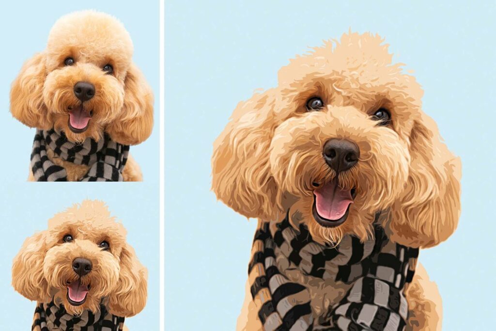 Pet Abstract Paint Photoshop Action - MasterBundles