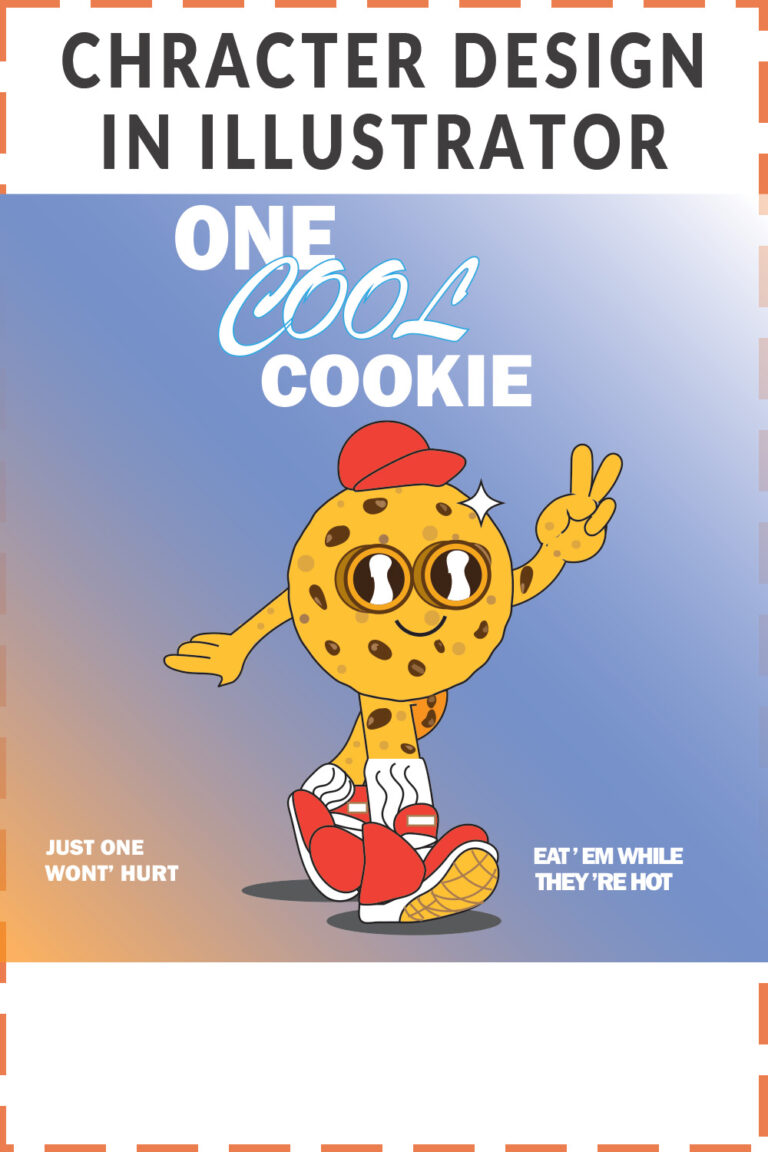 how to design a character in Adobe Illustrator - MasterBundles