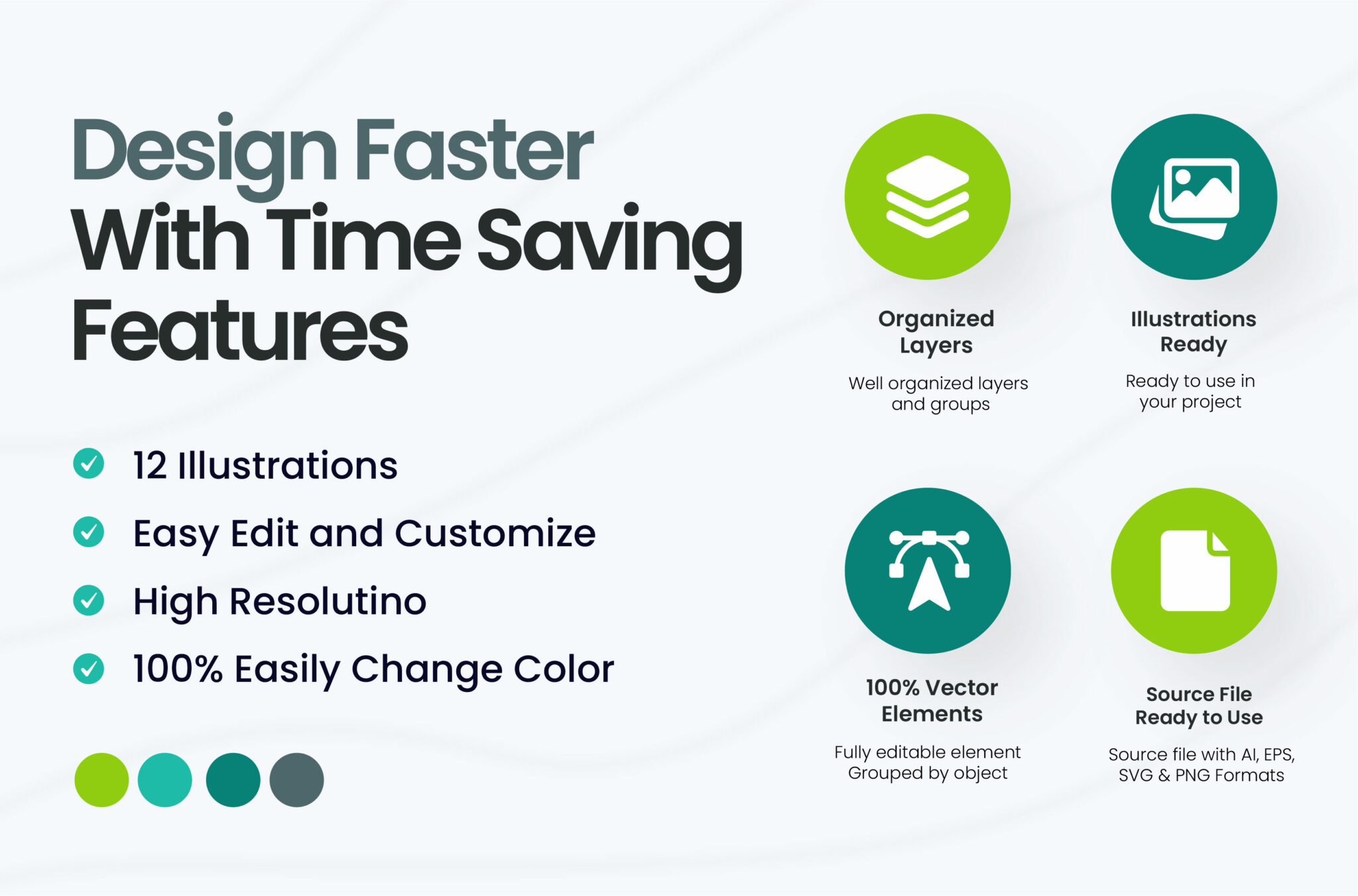 Illustration of Prevention of Pollution & Global Warming - MasterBundles