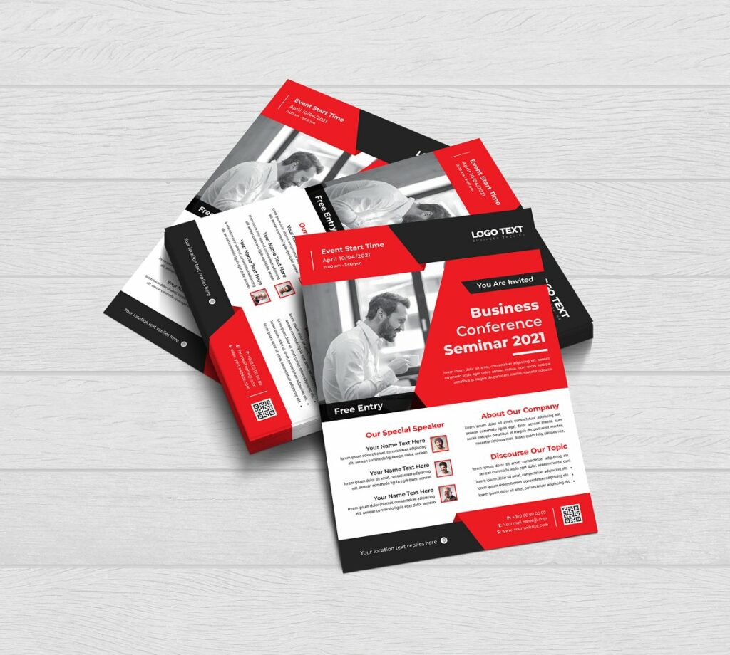 Creative Business Conference Flyer - MasterBundles