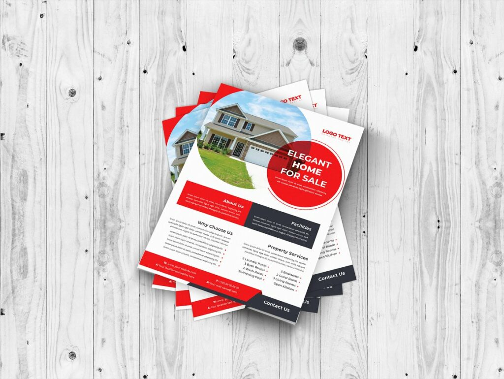 Home Real Estate Flyer Design - MasterBundles