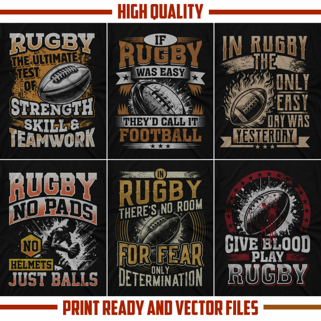 Rugby t shirt design bundle - MasterBundles, rugby, rugby t shirt ...