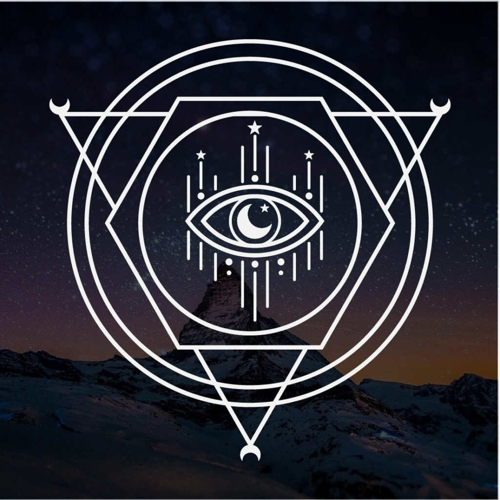 unique sacred geometry logo