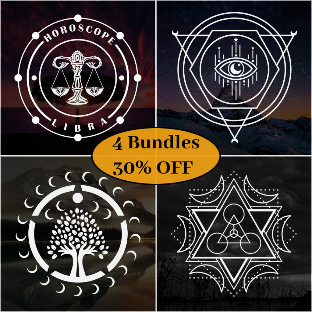 unique sacred geometry logo