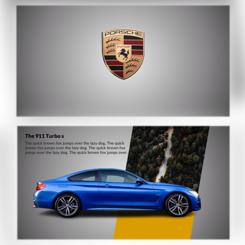 Creative CAR presentation. company presentation. advertisement ppt ...