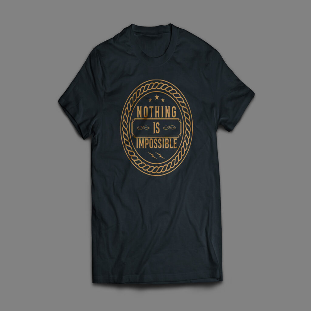 typography t-shirt - MasterBundles
