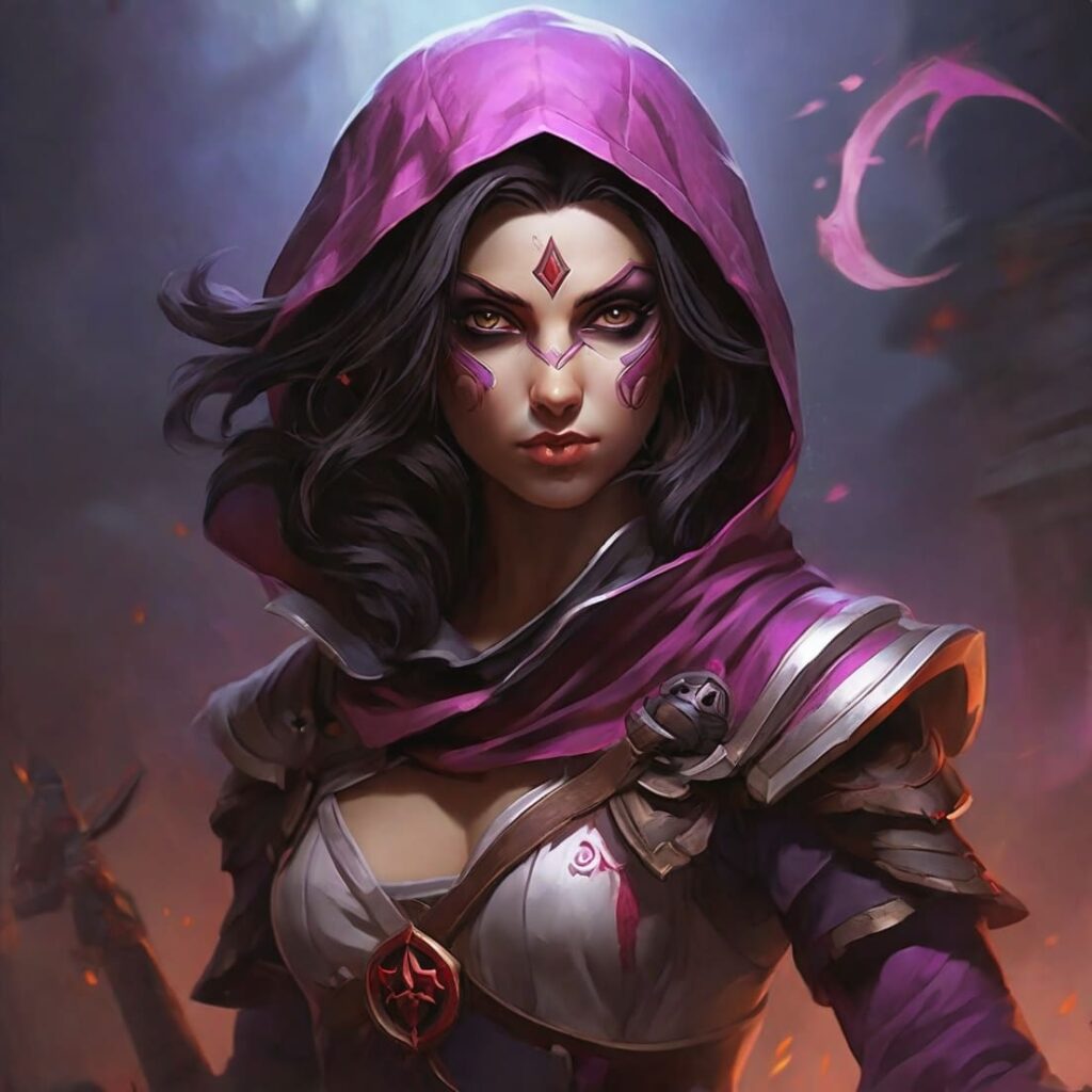 templar assassin, fairy tale character, girl knight - MasterBundles
