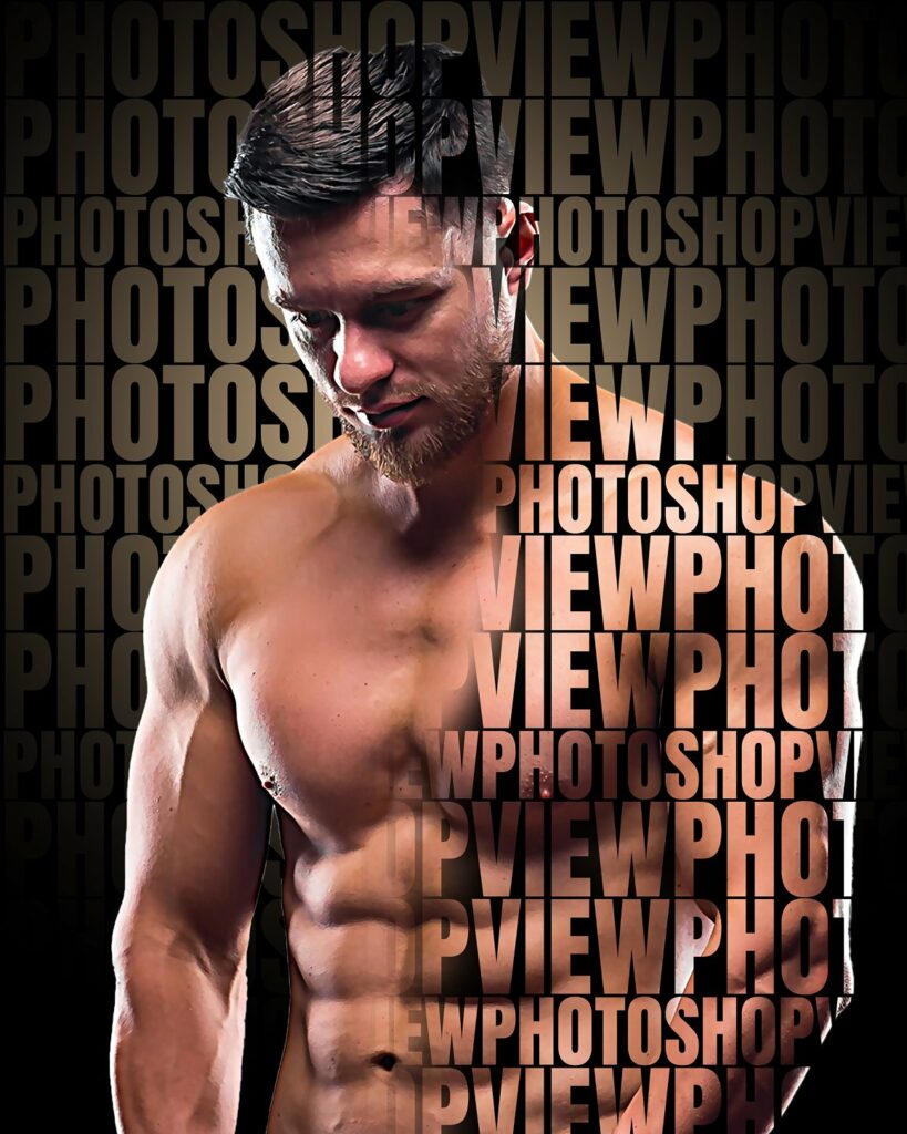Editable Text Photo Effect - MasterBundles