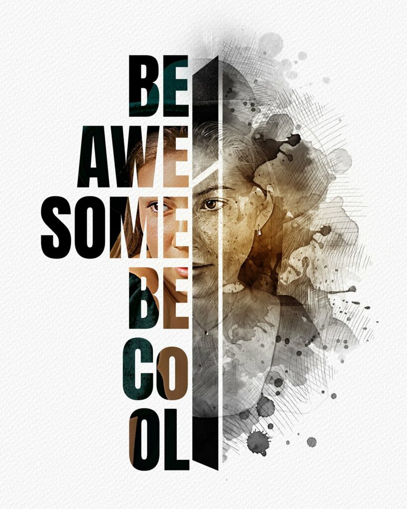 Watercolor Text Photo Effect - MasterBundles