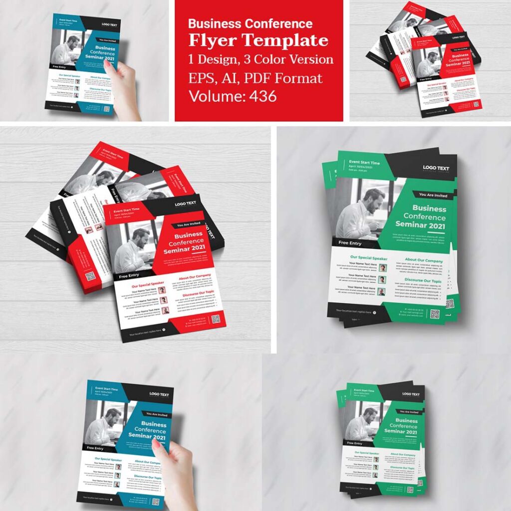 Creative Business Conference Flyer - MasterBundles
