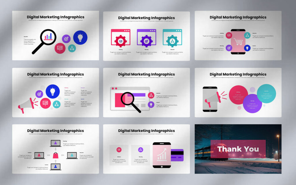 Random Hero Google Slide Presentation Template - MasterBundles