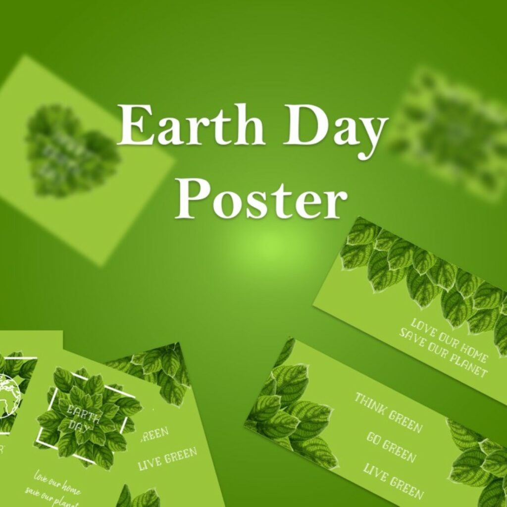 Earth Day. Set of Posters Graphic - MasterBundles
