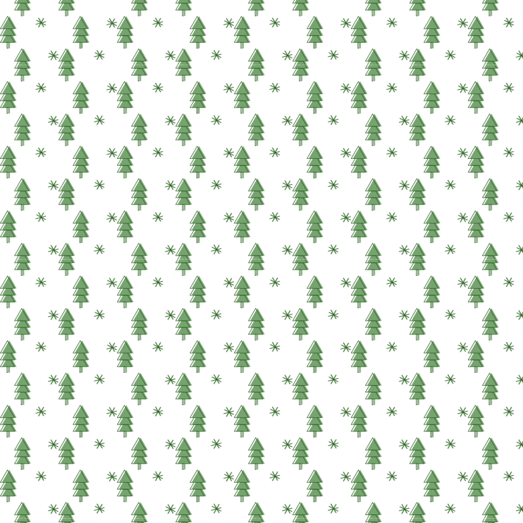 Seamless pattern of green trees.