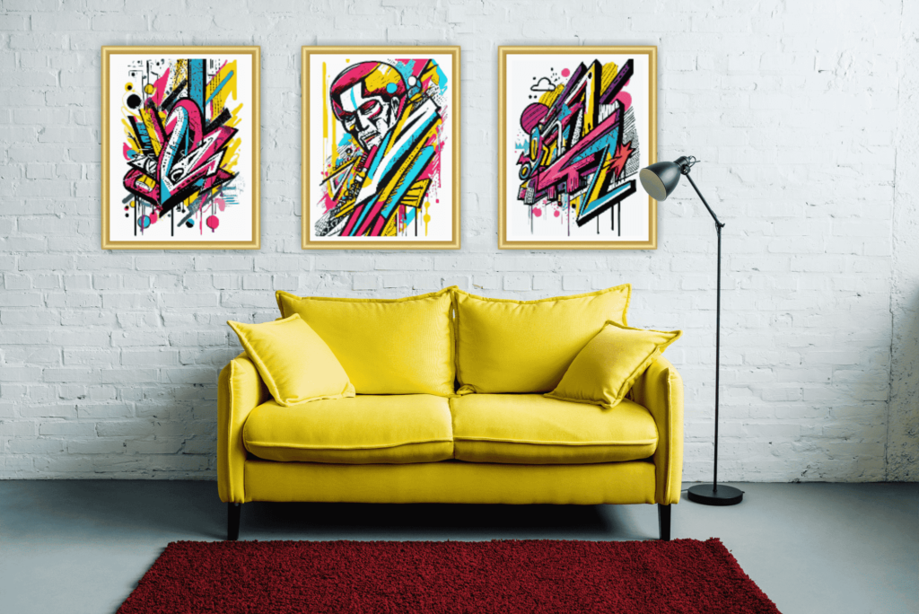 Urban Expressions: Graffiti and Street Art Prints – MasterBundles