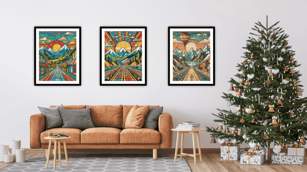 Pixel Nostalgia: Retro Video Games Artwork Wall Art Sets - MasterBundles