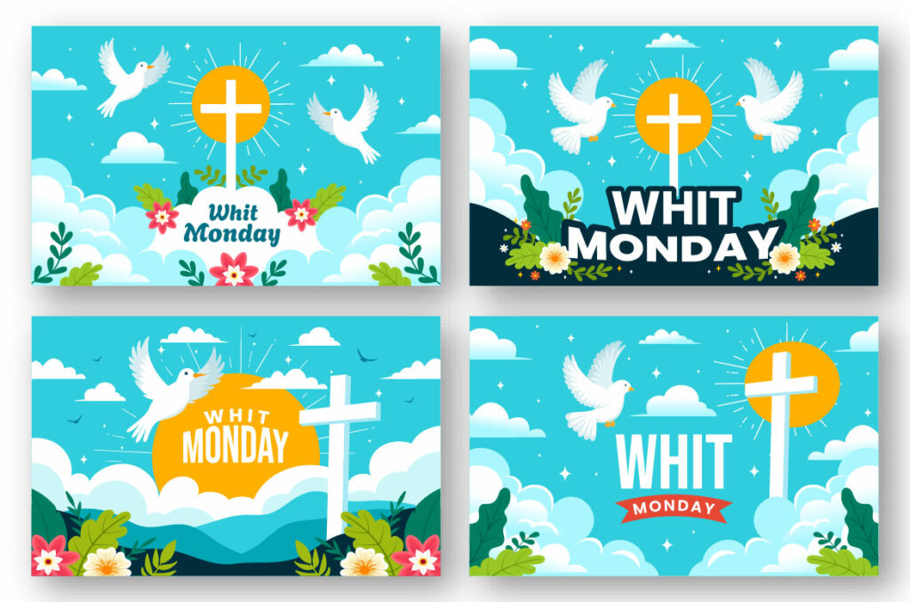 12 Whit Monday Illustration - MasterBundles