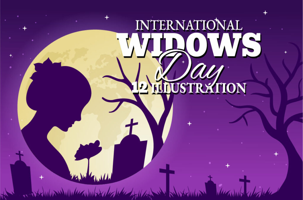 12 International Widows Day Illustration - MasterBundles