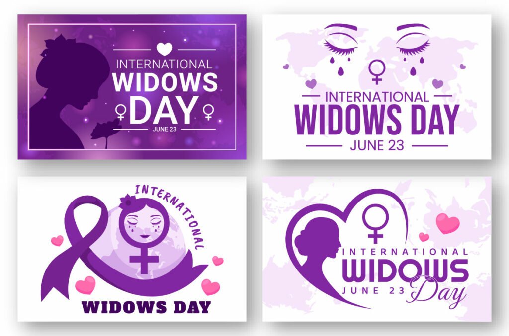 12 International Widows Day Illustration - MasterBundles