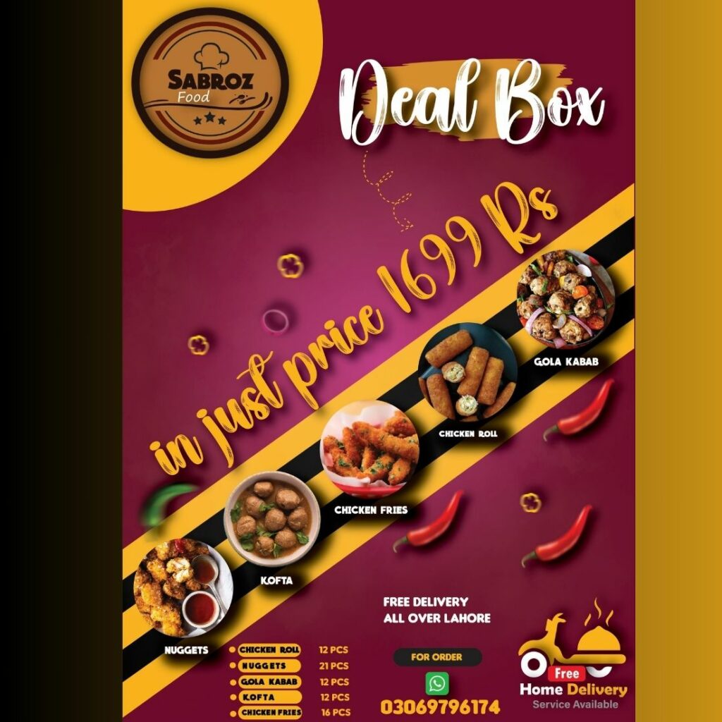 2 Food Posters Beautiful Design - MasterBundles