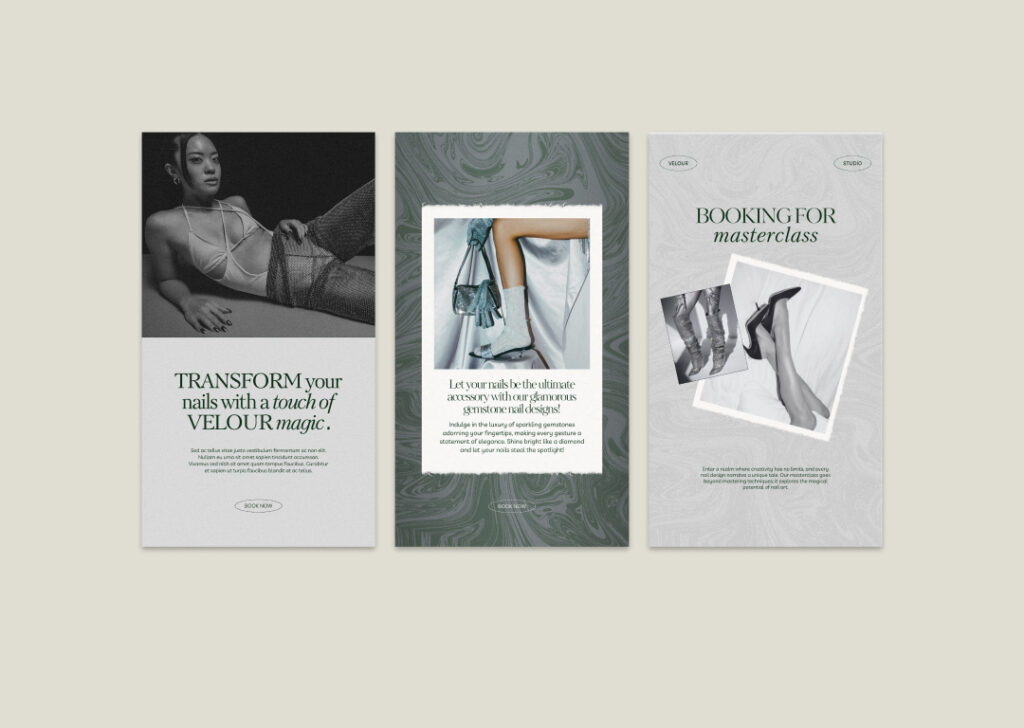 Canva Instagram Templates For Nail Studio And Influencers - MasterBundles
