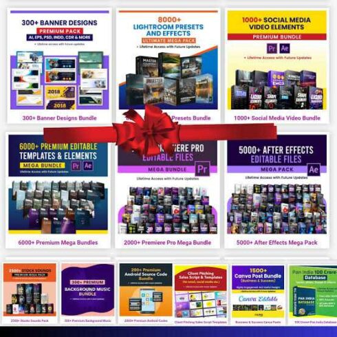 650+ GBUltimate Graphic Bundle Resell Rights - MasterBundles