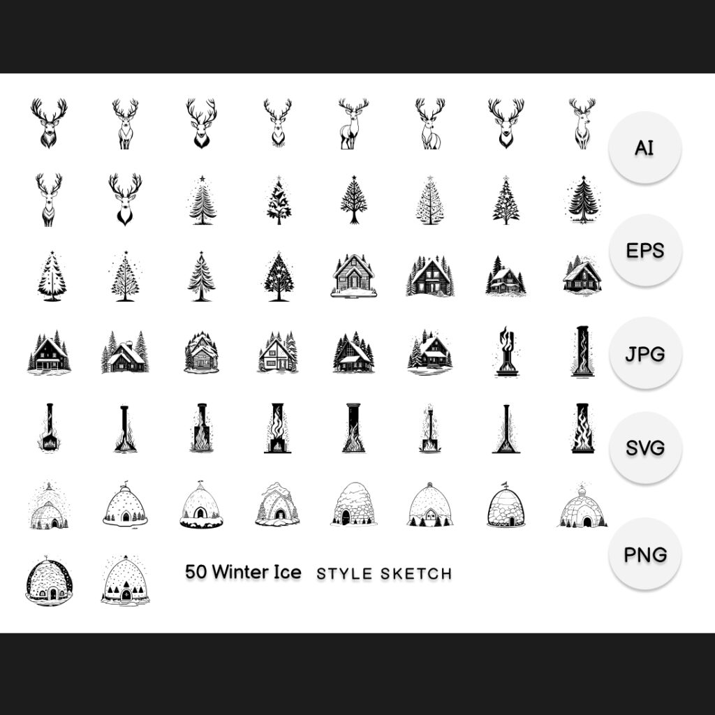 Bundle of 10 Merry Christmas Backgrounds - MasterBundles