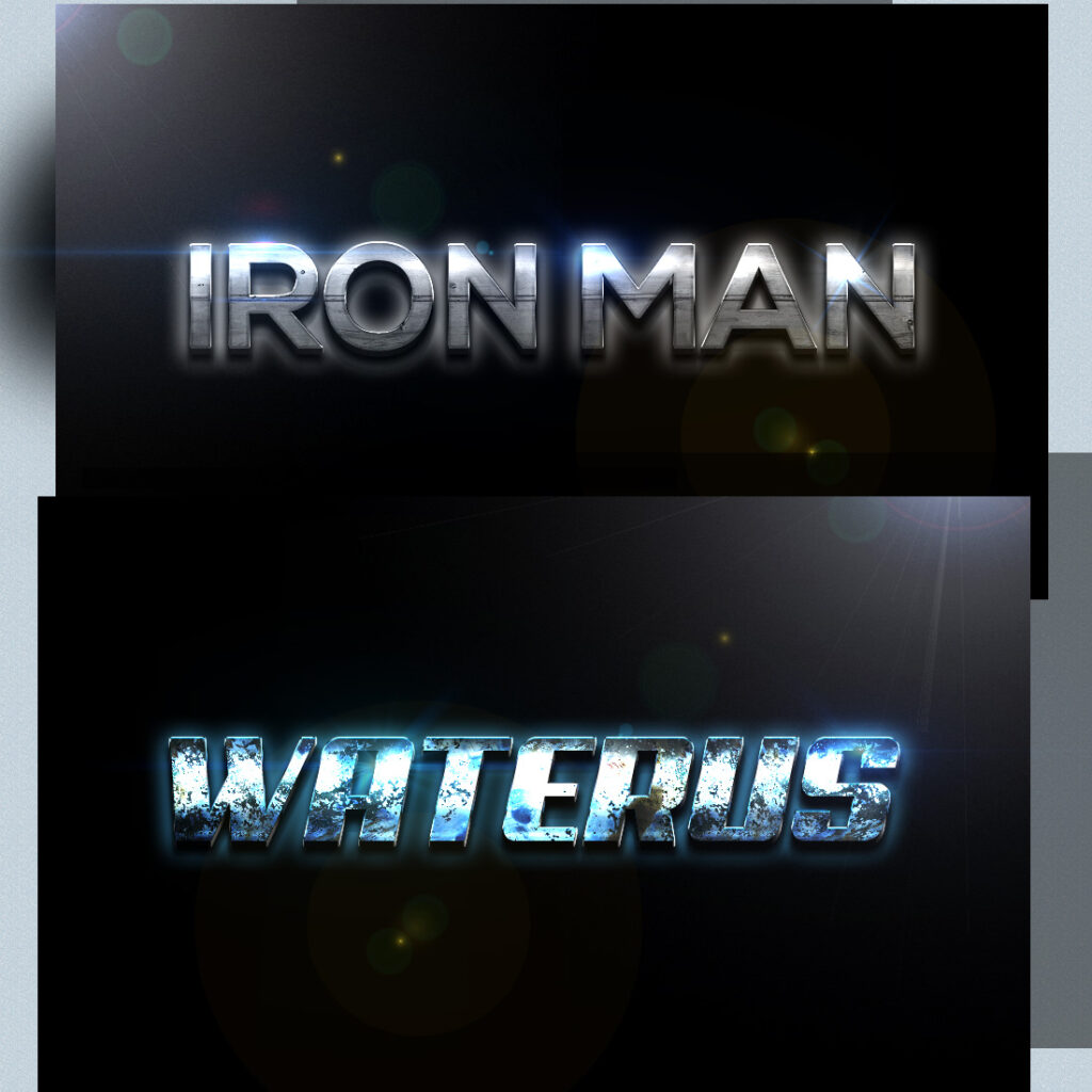 3D Extra Light Text Effects Editable psd Bundle pack - MasterBundles