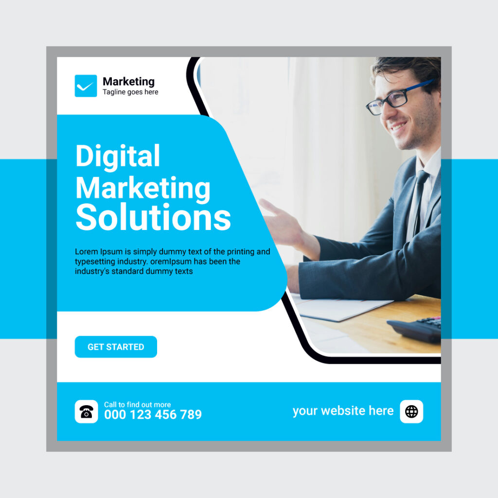 Social Media Posts Template Design - MasterBundles