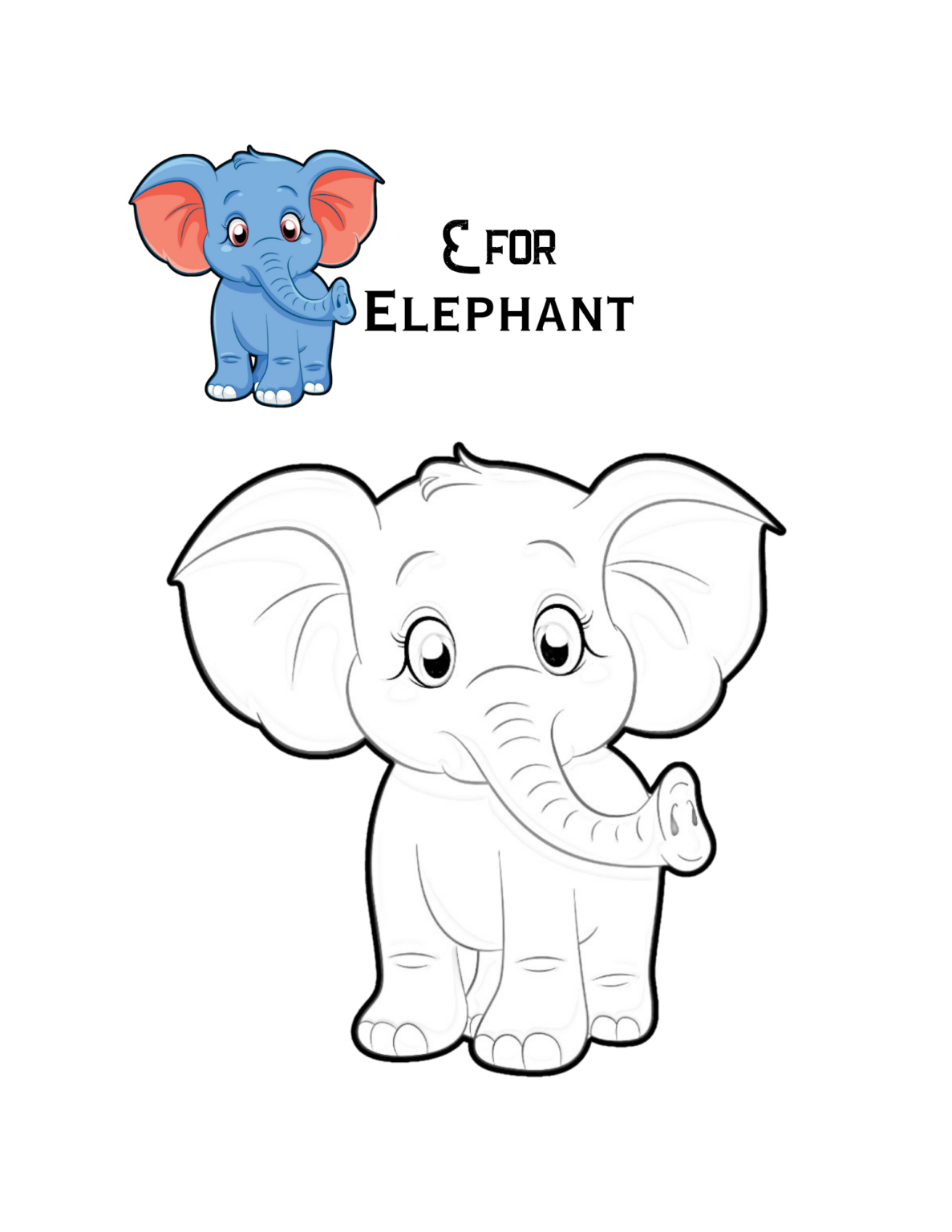 Alphabet copy Colouring pages for kids in png file - MasterBundles