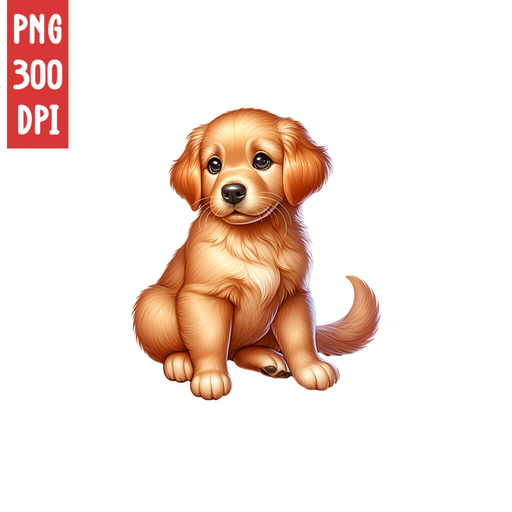 Cute Dog Clipart | Animals Clipart | PNG - MasterBundles