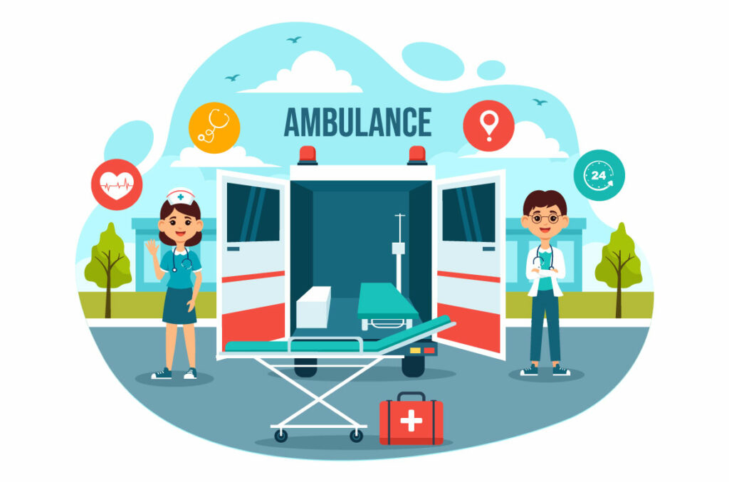 10 Ambulance Car Illustration - MasterBundles