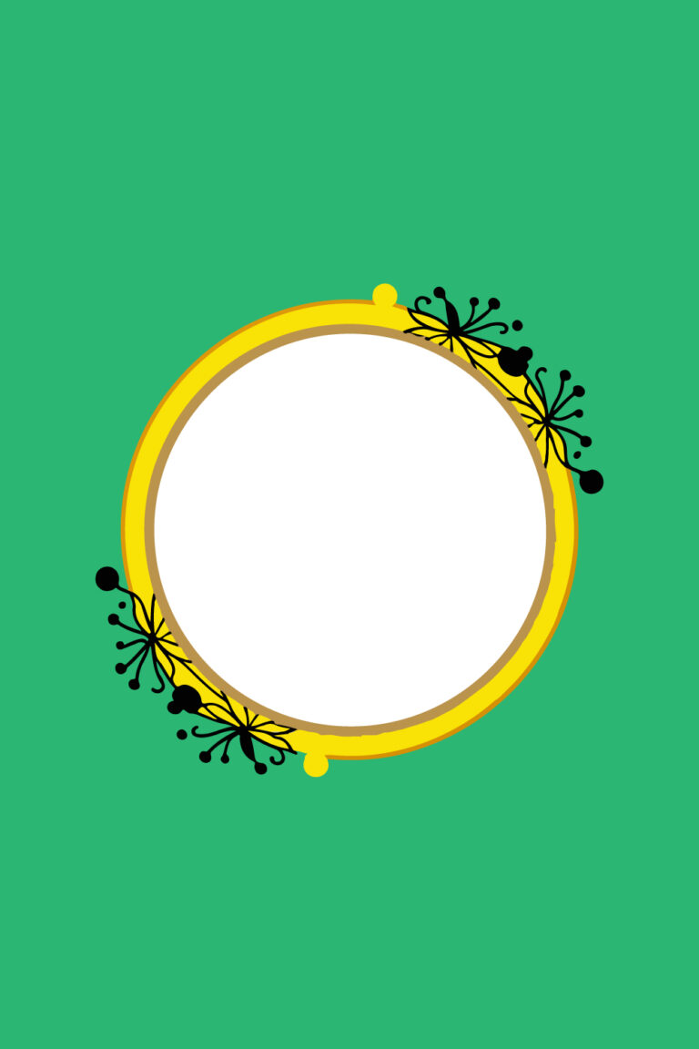 Circle round text box design - MasterBundles