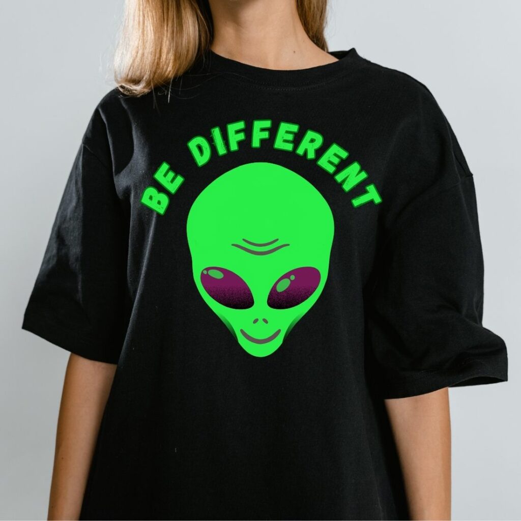 Alien t shirt design - MasterBundles