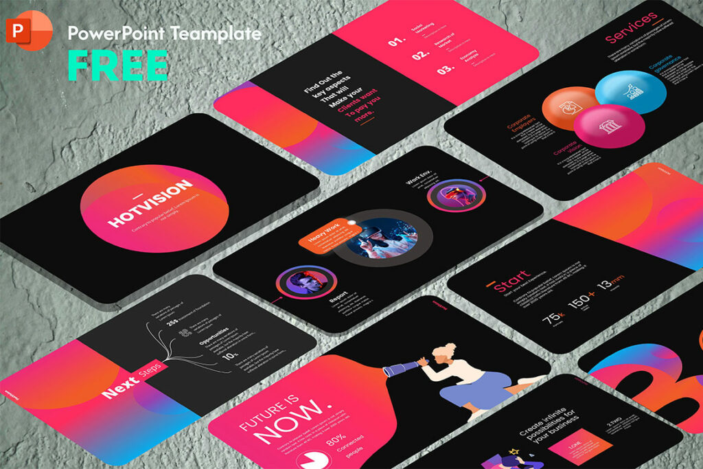 PowerPoint Makeup Design Photoshop - MasterBundles