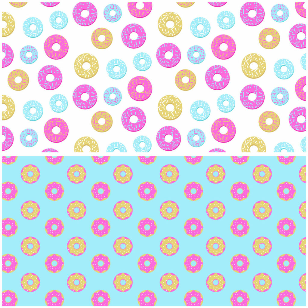 Sprinkles Donuts Patterns - MasterBundles