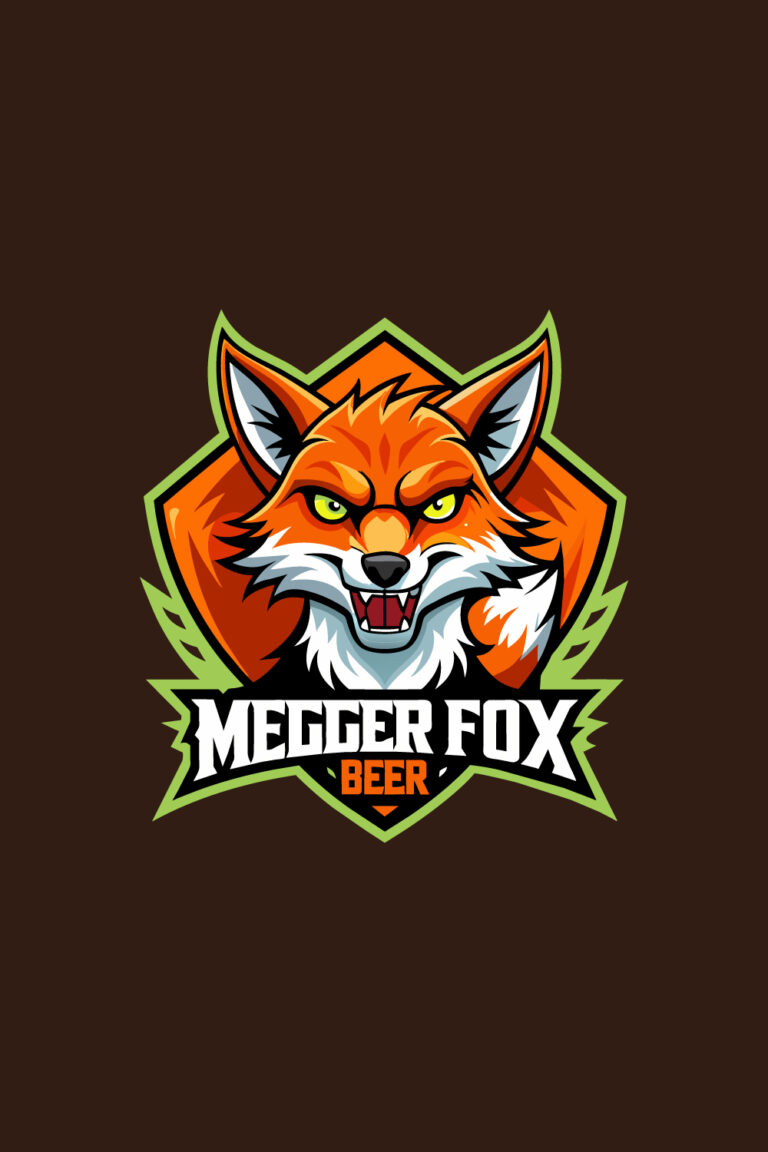 Fox Gaming Mascot Logo - MasterBundles