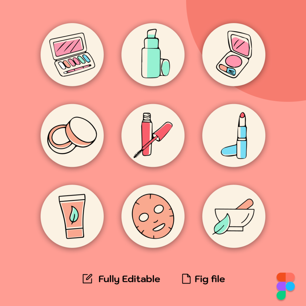 28+ beauty & Cosmetic Instagram Highlight Covers - MasterBundles