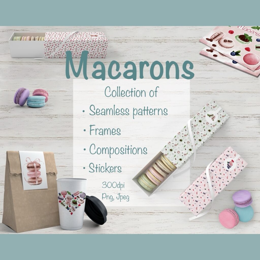 Macarons - MasterBundles