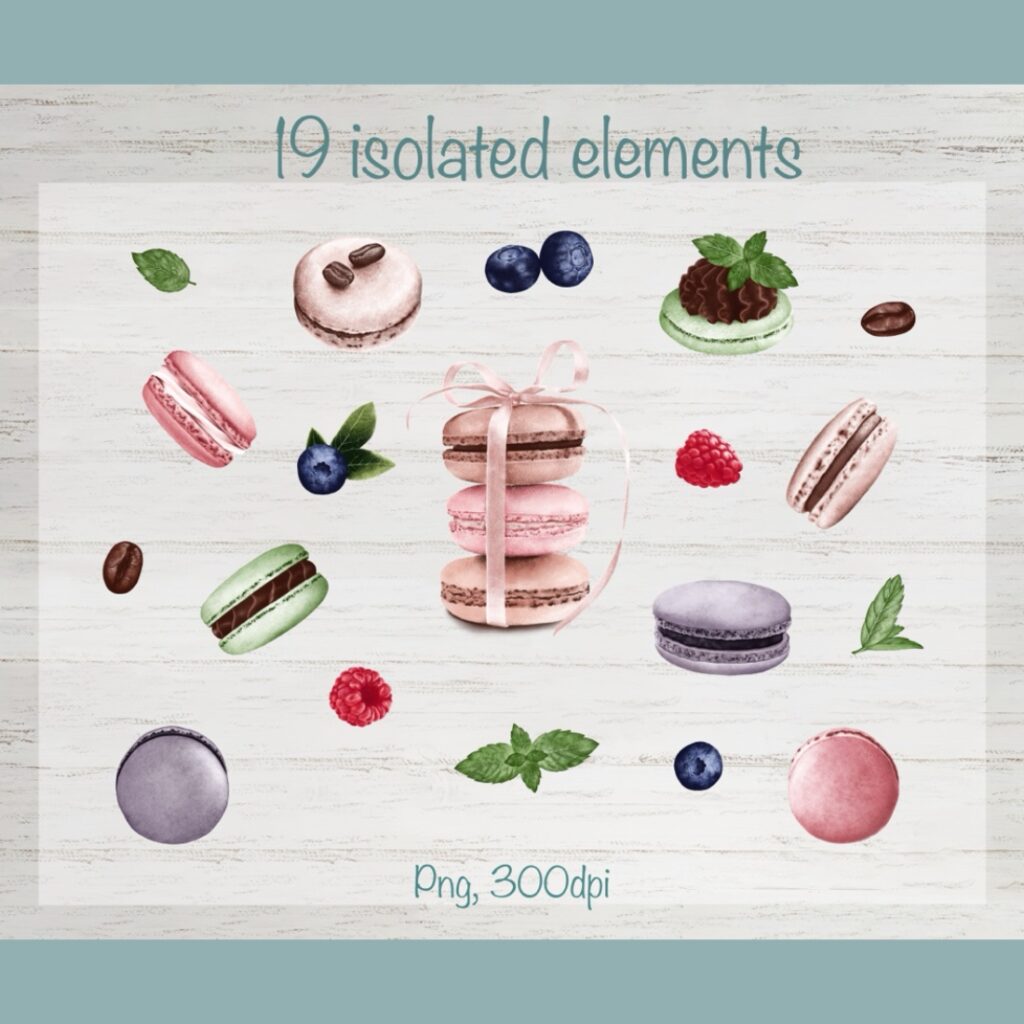 Macarons - MasterBundles