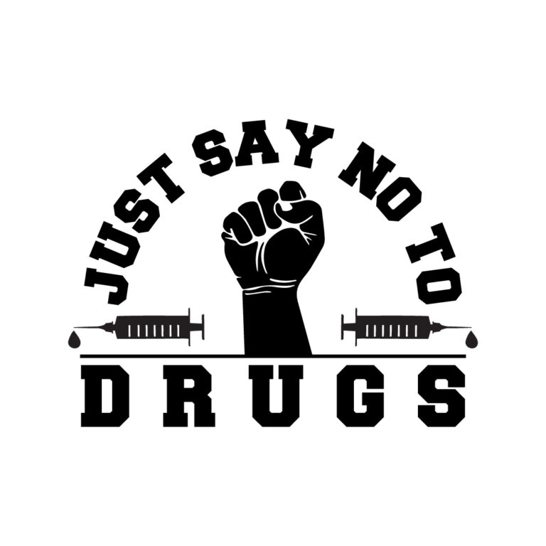 Just say no to drugs tshirt design - MasterBundles