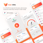 VPN Connecting App Template - 20+ Screens in Figma Format - MasterBundles