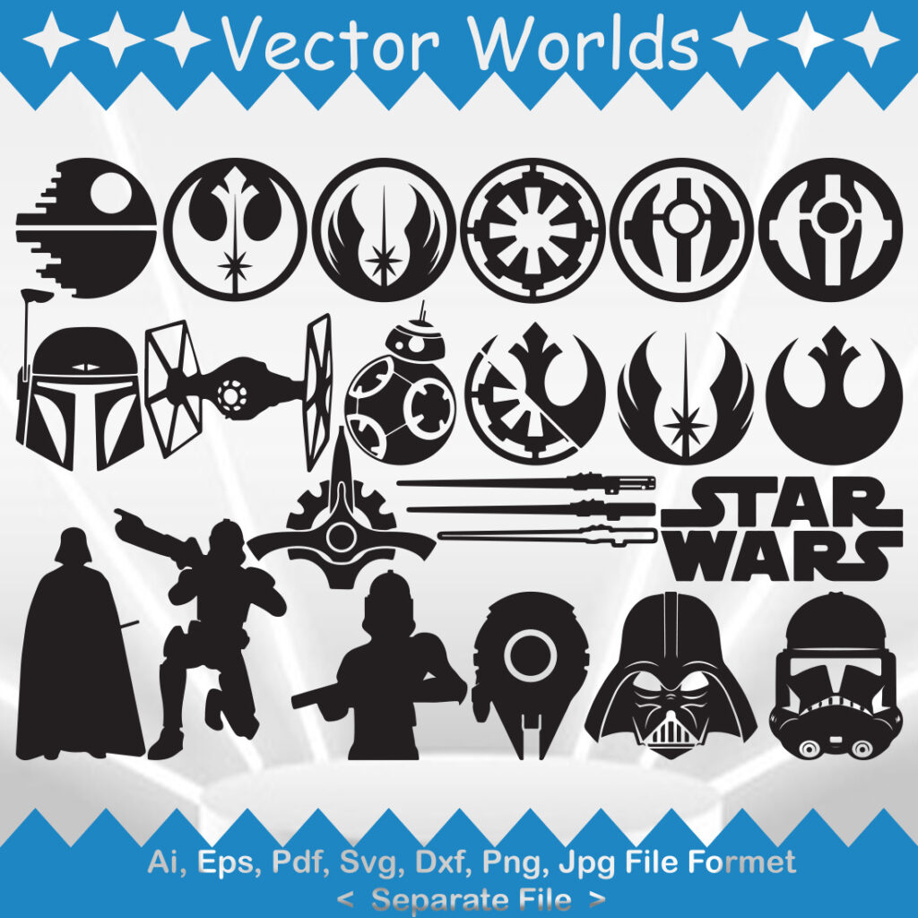 Star Wars SVG Vector Design - MasterBundles